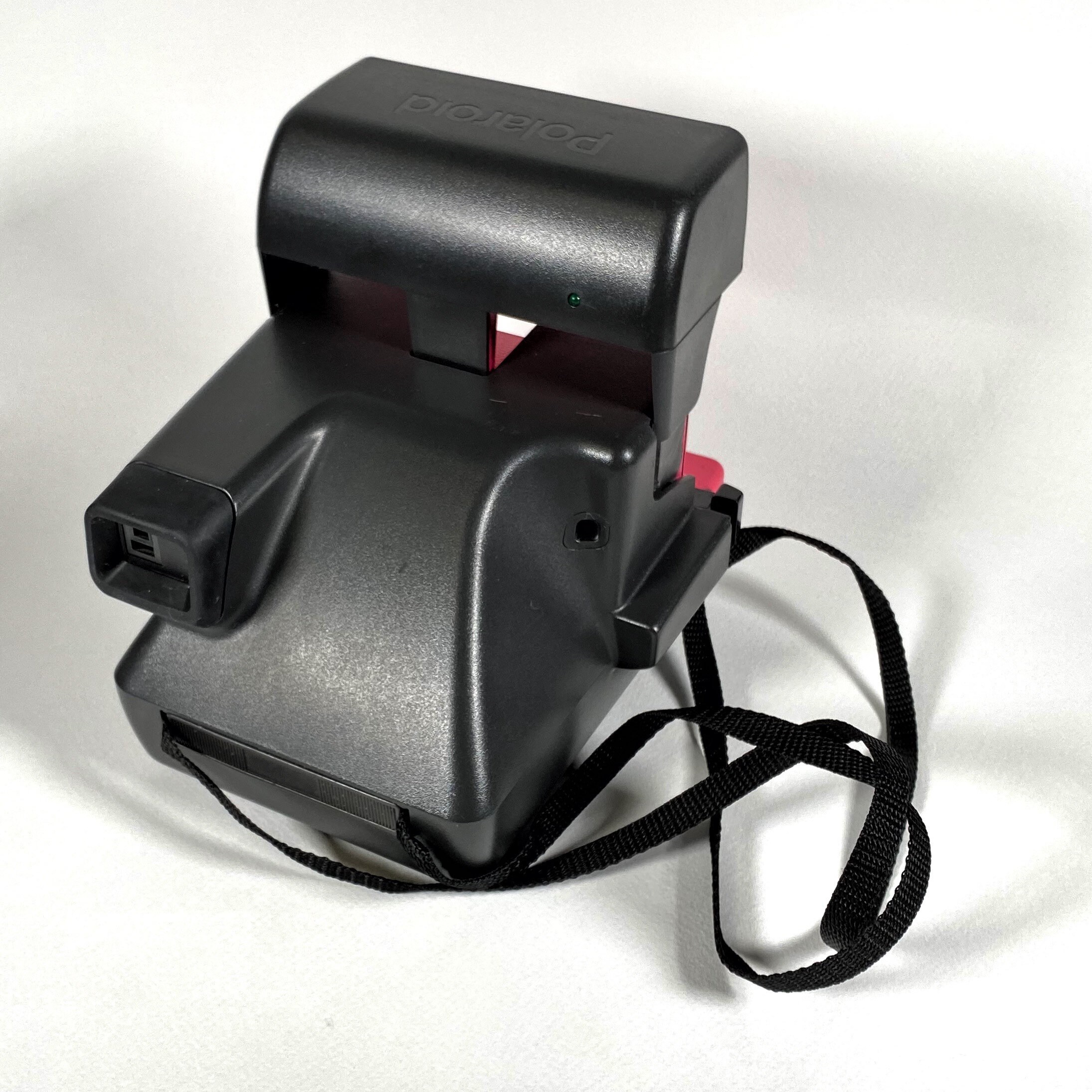 Upcycled Magenta and White Polaroid 600 OneStep With Close Up And Flash ...