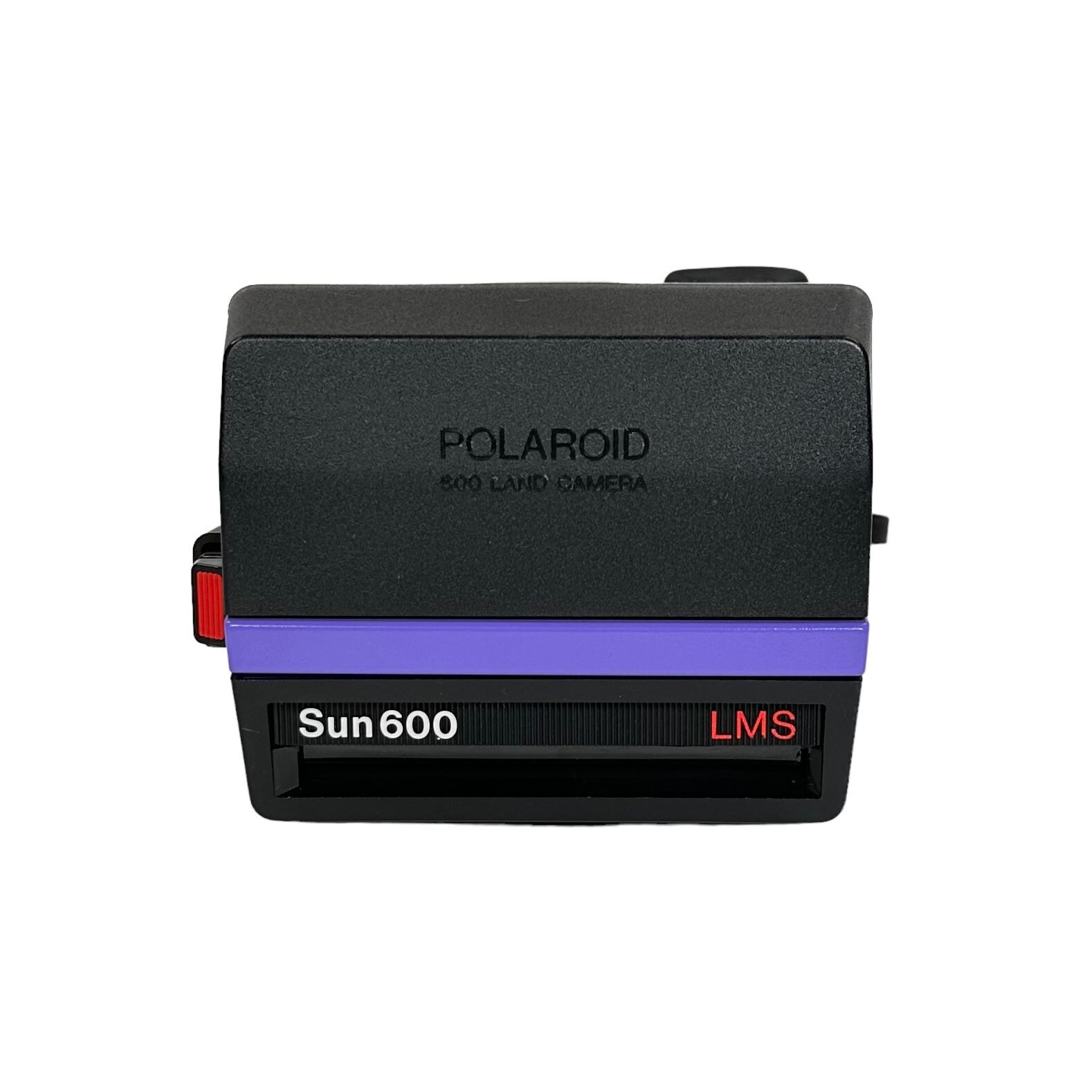 Polaroid Sun OneStep 600 with Upcycled purple and rainbow face ...