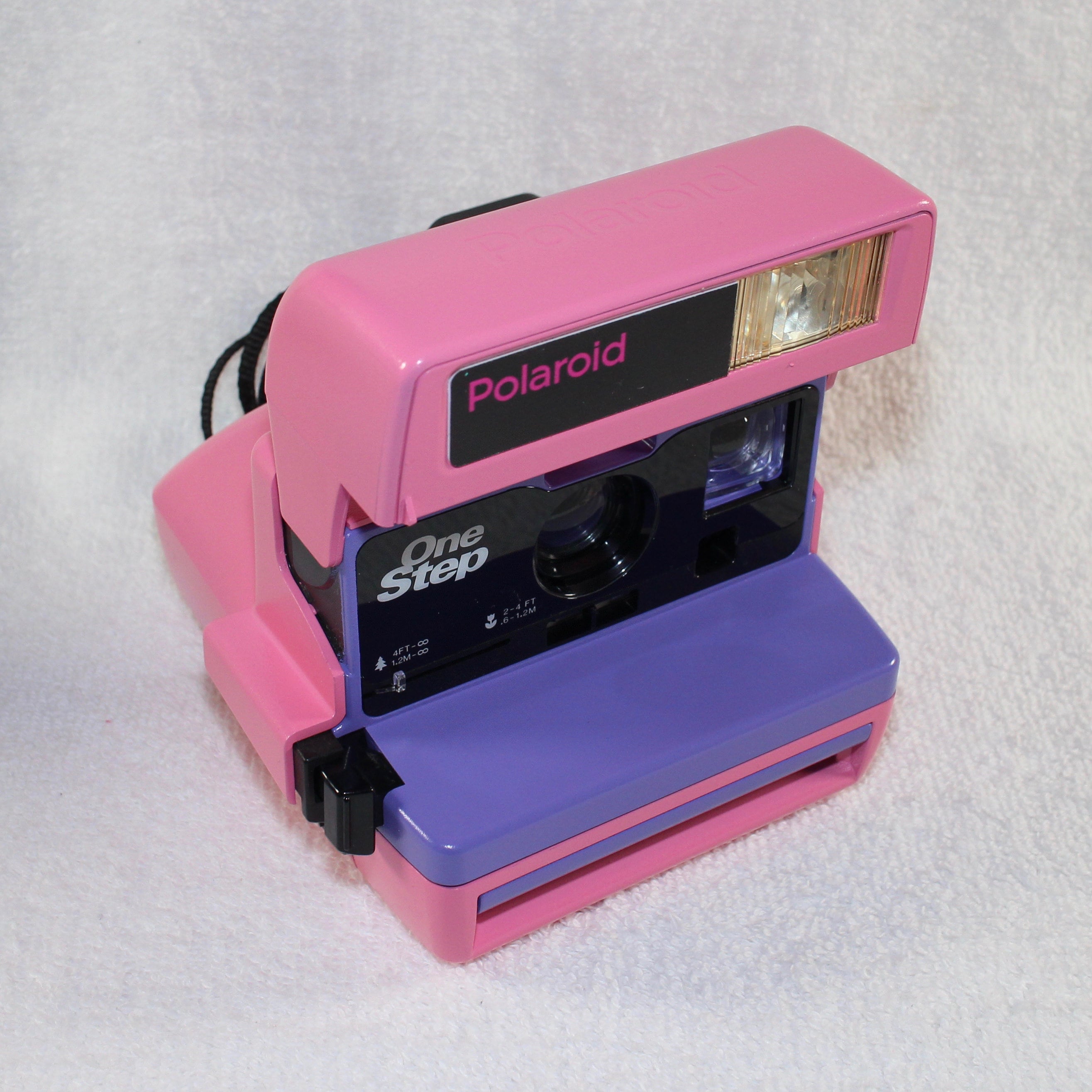 Custom Built Upcycled Pink and Purple Polaroid 600 OneStep With Close ...