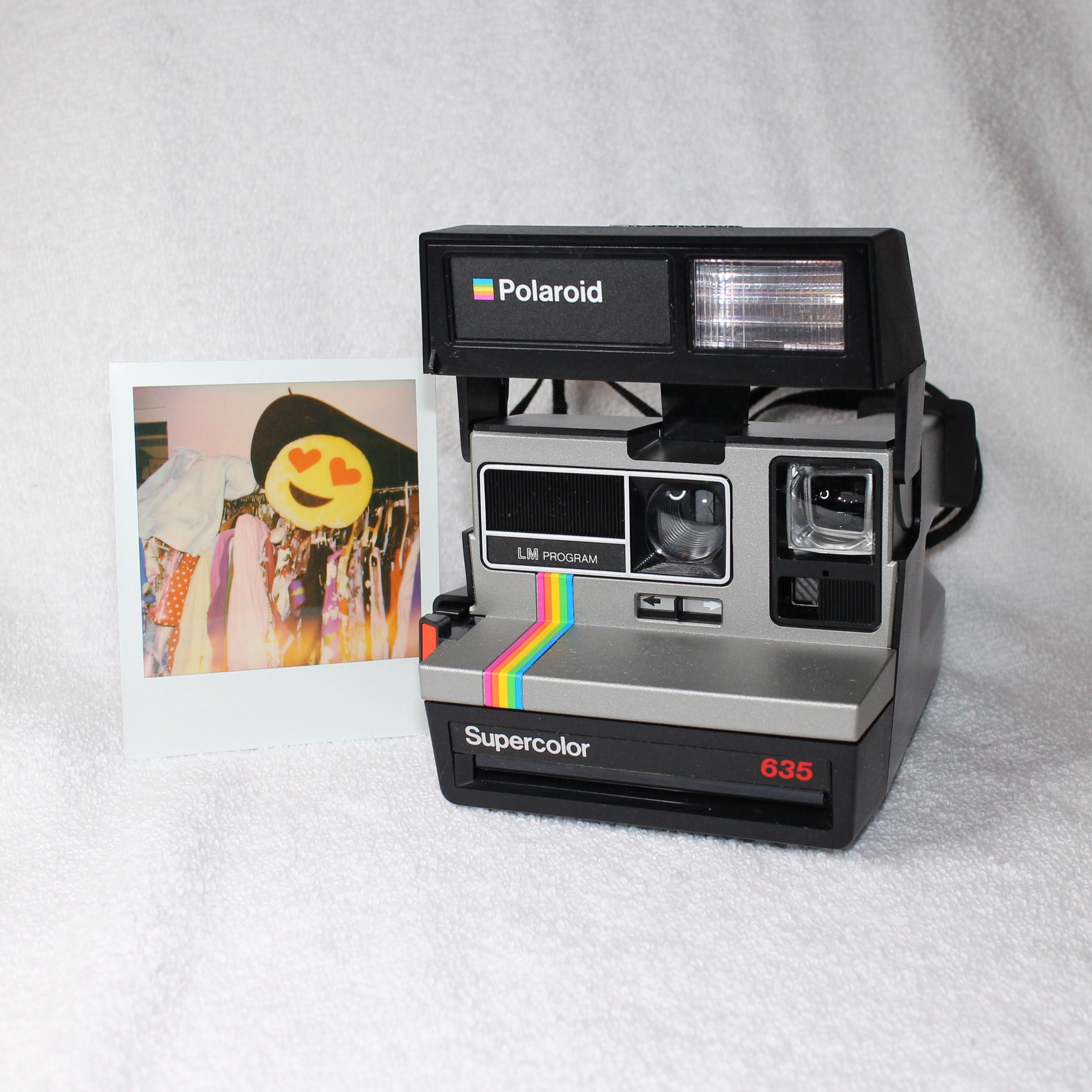 Original Silver with Rainbow Polaroid Supercolor 635 - Works Great ...