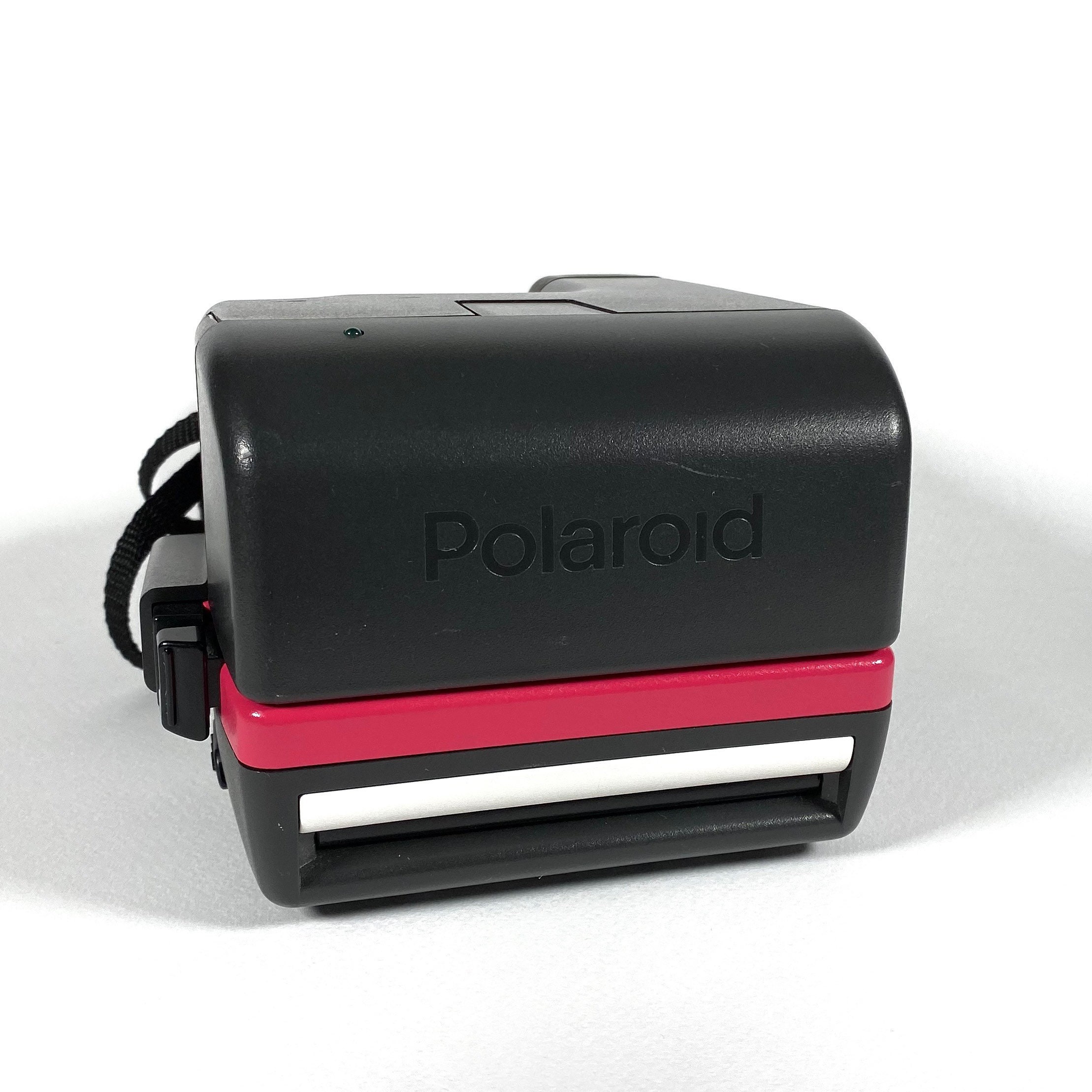 Upcycled Magenta and White Polaroid 600 OneStep With Close Up And Flash ...