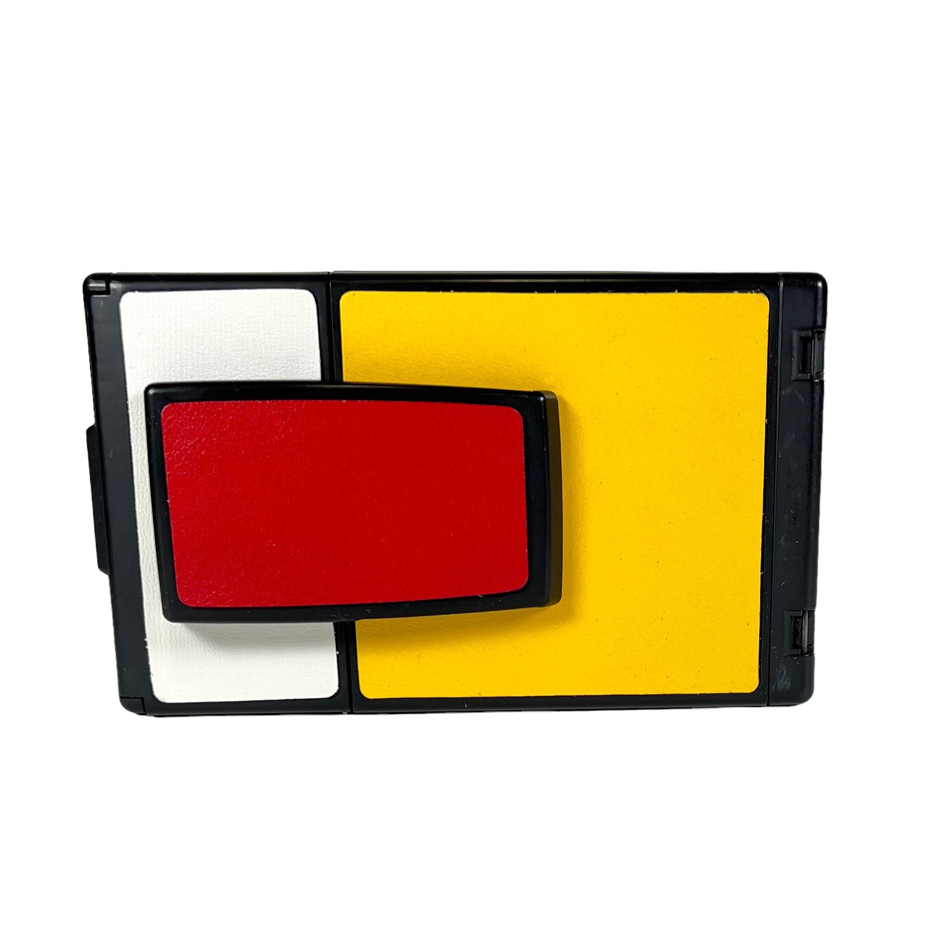 A Mondrian Esque Black SX70 Alpha - Rebuild, New red, Yellow, Blue and ...