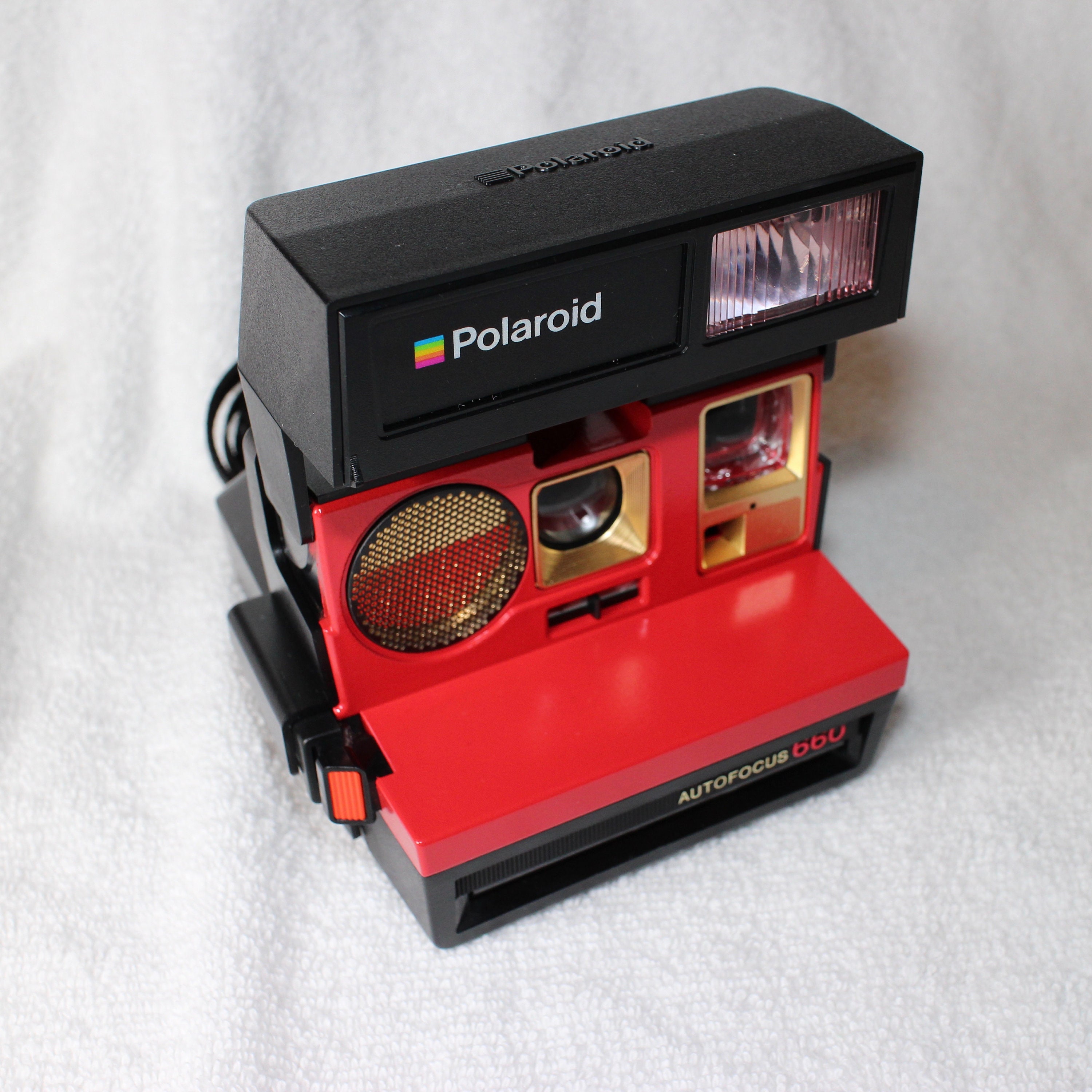 Supercolor Autofocus Polaroid 660 - cleaned, tested and Upcycled with ...