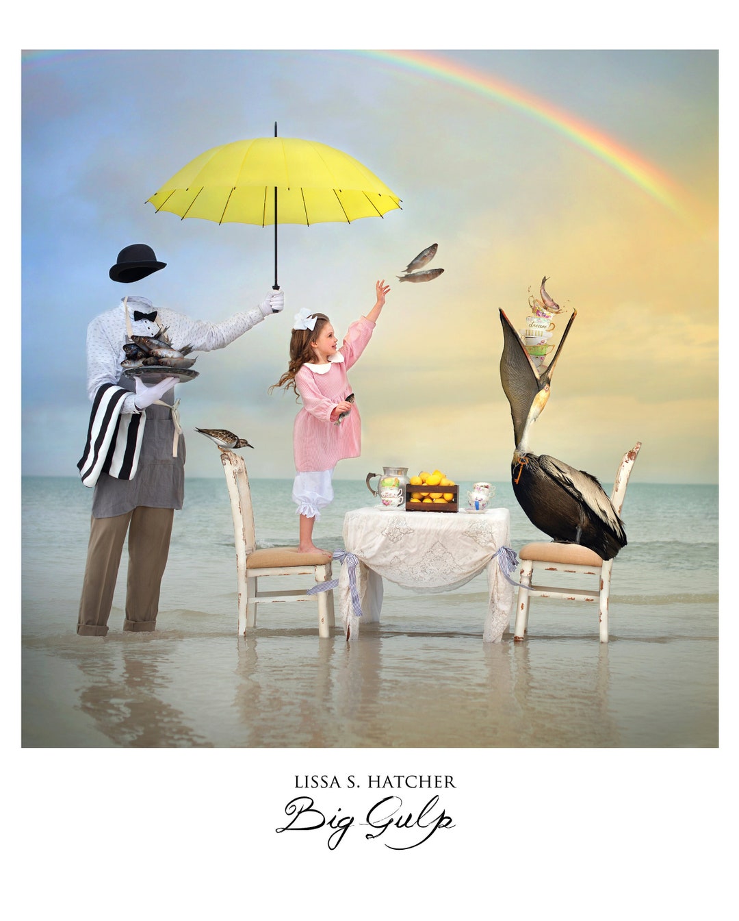 NEW "big Gulp" 16X20 Signed and Numbered Pelican Print - Etsy