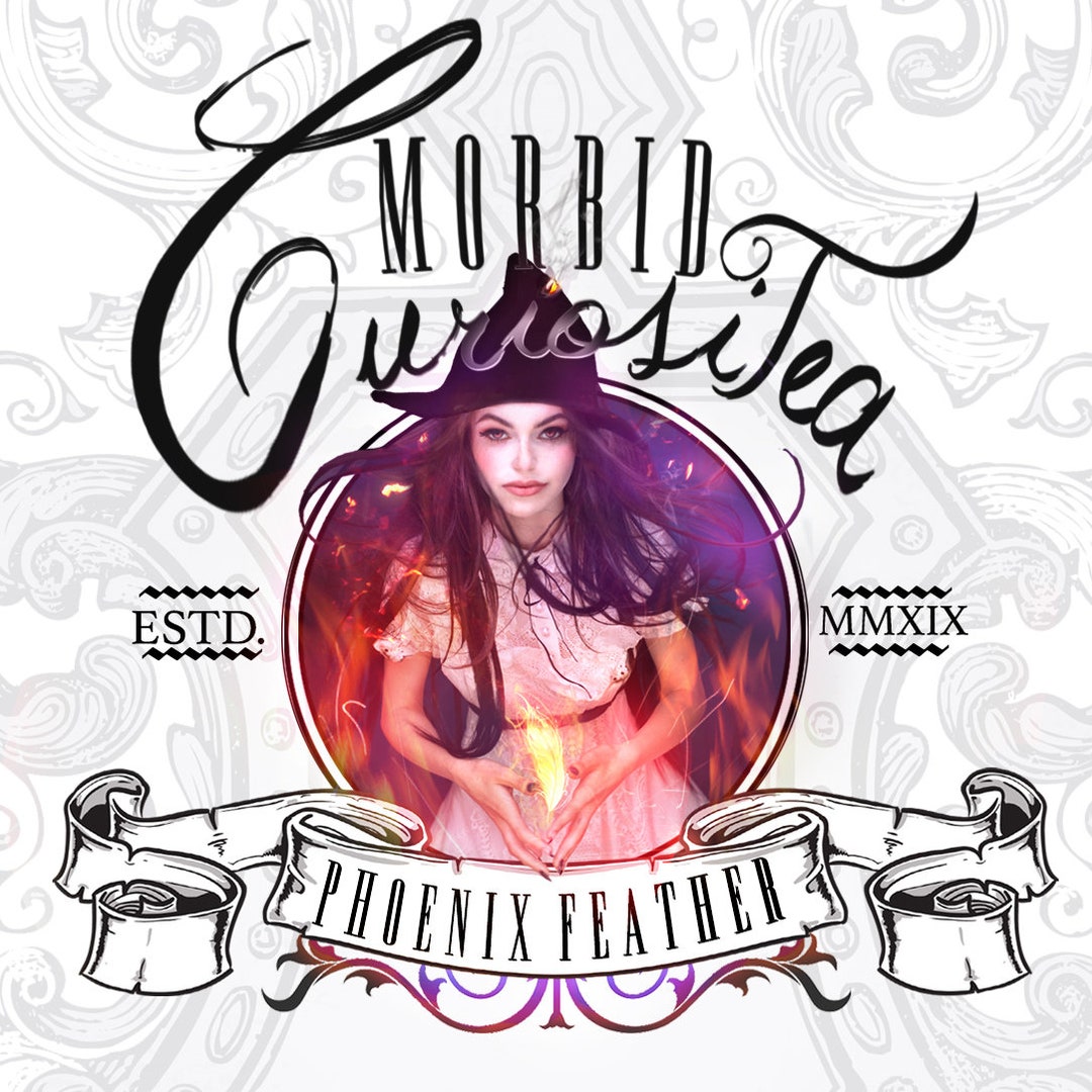 Cranberry Chai Phoenix Feather Morbid Curiositea LARGE 3OZ - Etsy