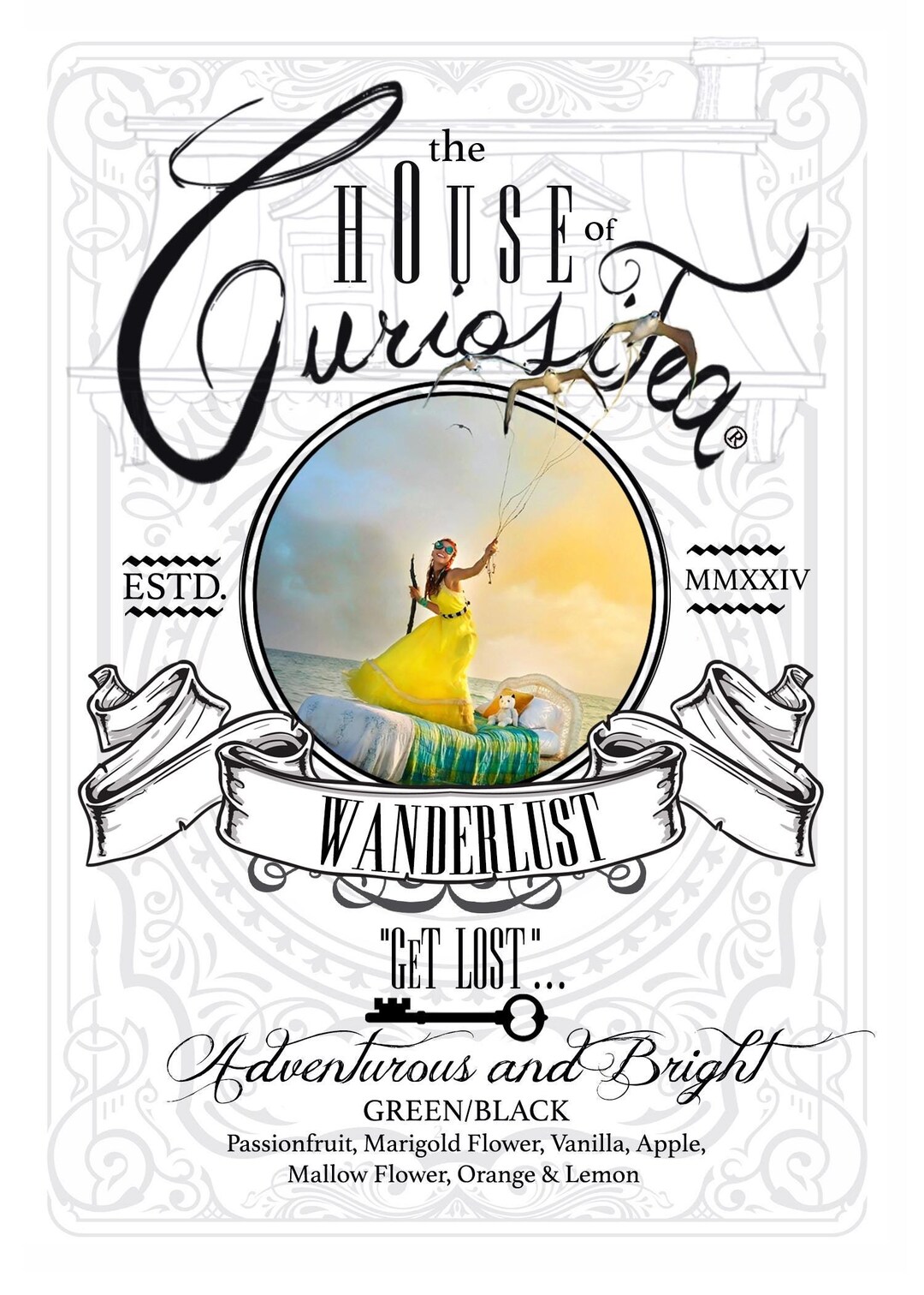 NEW wanderlust Mallow Flower Loose Tea Blend From House of Curiotstea ...