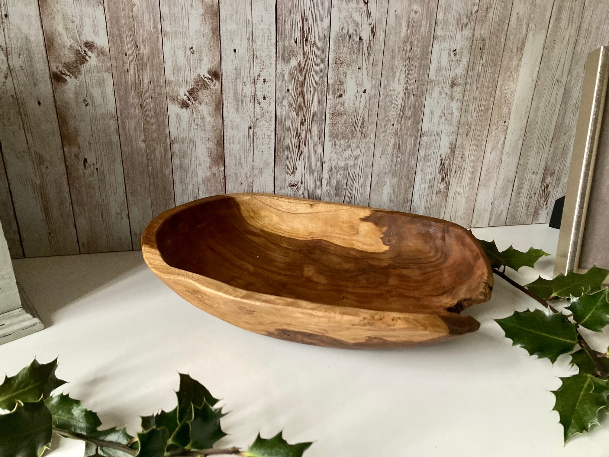 35cm Long Teak Root Bowl / Rustic Wood Fruit Bowl / Handcarved - Etsy UK