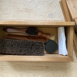 Shoe Shine Kit - Shoe Cleaning Kit - Box Shoe Shine Kit - Shoe Polish ...