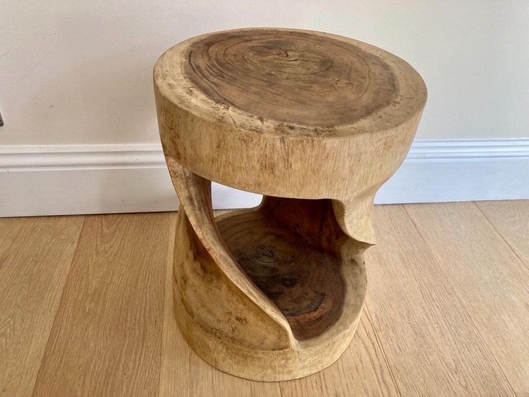 Wooden Stool / Wooden Side Table / Hall Stools / Lamp Table / Small ...