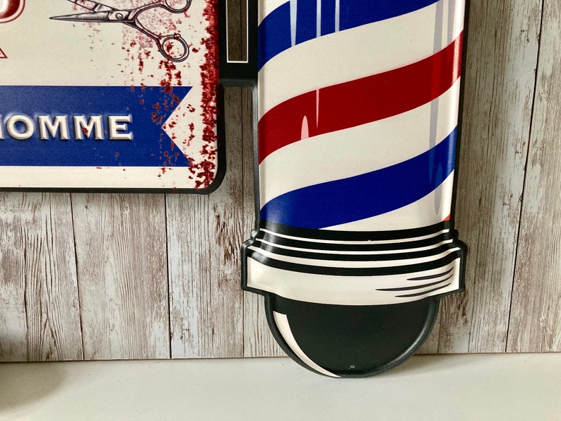Barber Shop Sign / Barbers Pole / Barbershop Decor / Barbers Sign ...