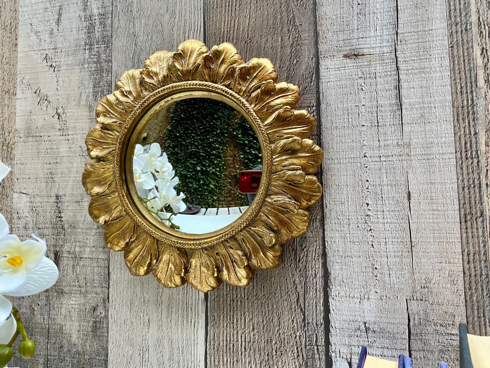 Small Gold Mirrors