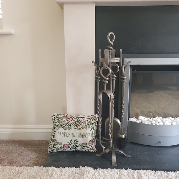 Companion Set Log Burner Tools Fireside Accessories Fireplace - Etsy UK