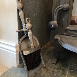 Hearth Tidy / Ash Pan and Brush Set / Hearth Set/ Fire Tidy / Fireplace ...