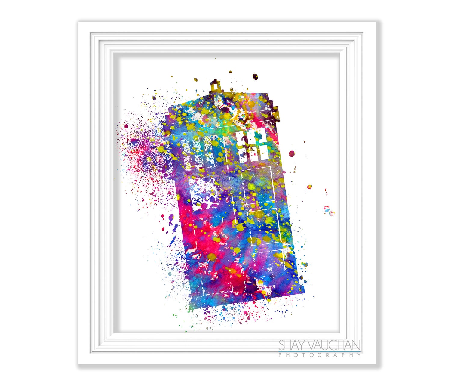 TARDIS Art Print Doctor Who Art Print Doctor Who TARDIS | Etsy