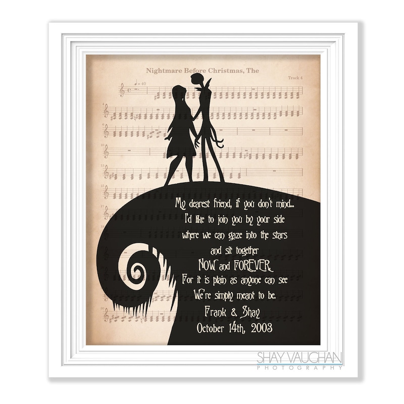 Jack and Sally Wedding - Etsy