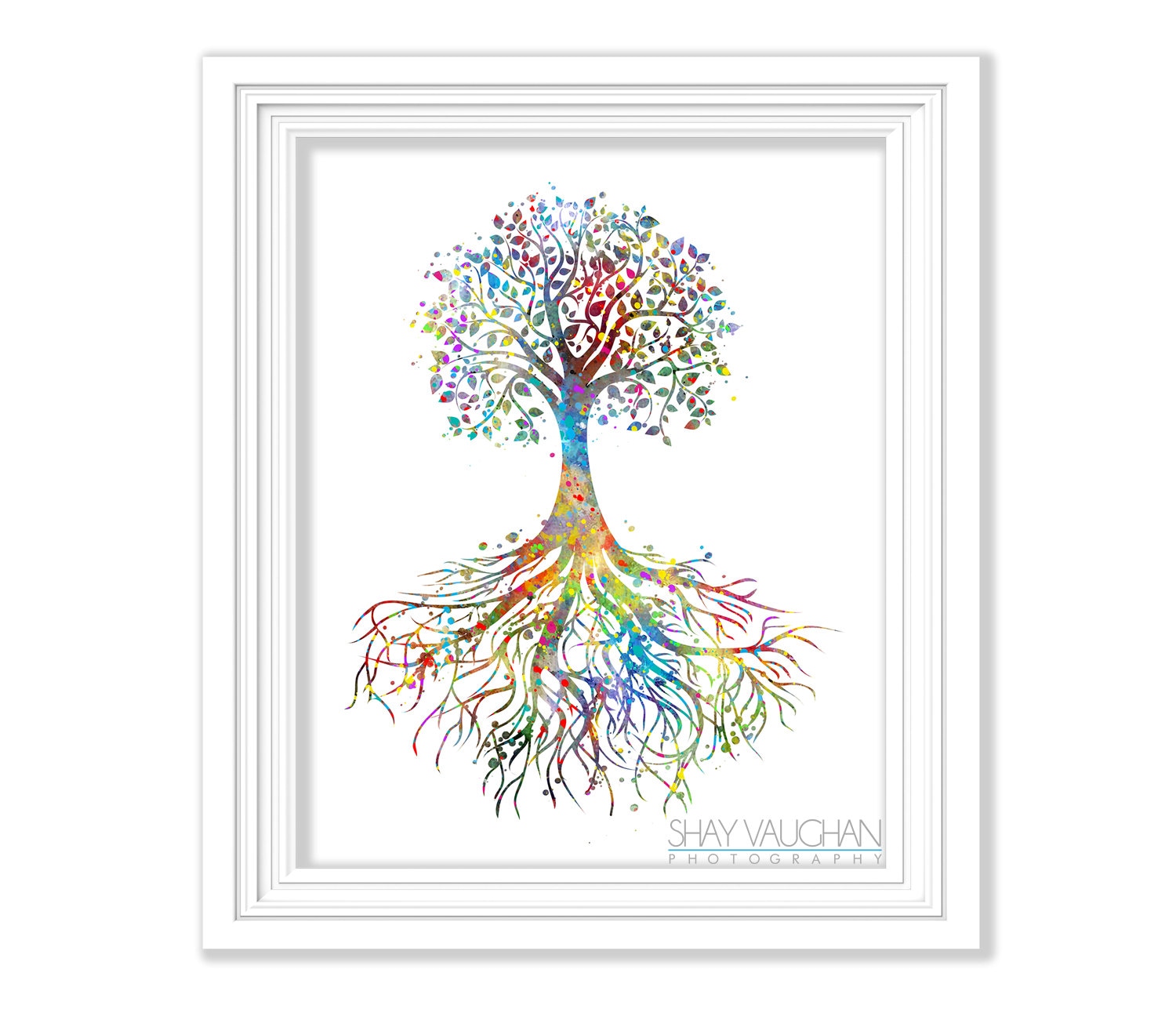 Tree With Roots Painting