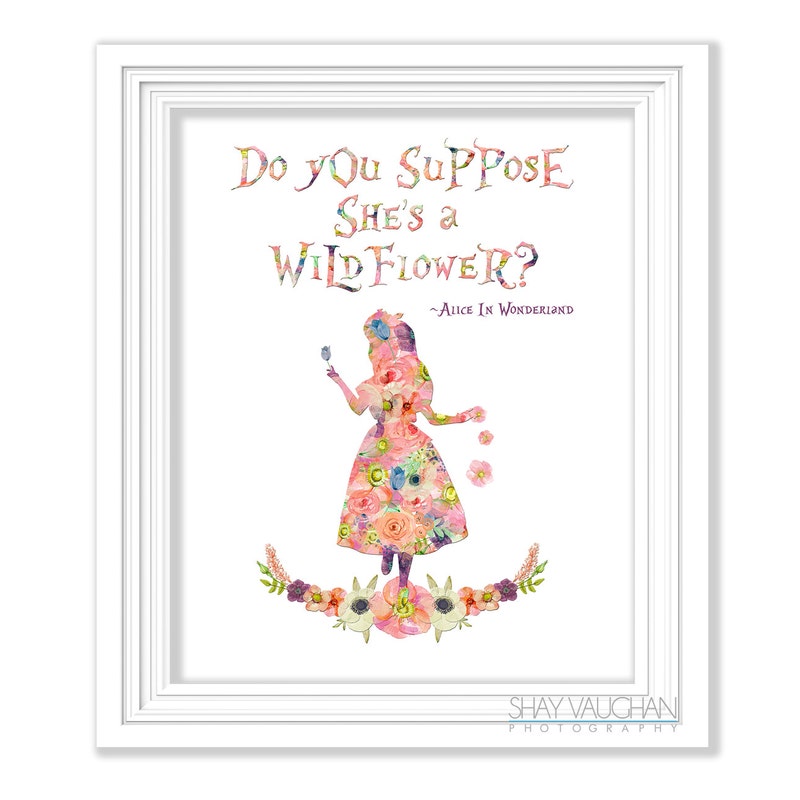 Do You Suppose Shes a Wildflower Print - Etsy