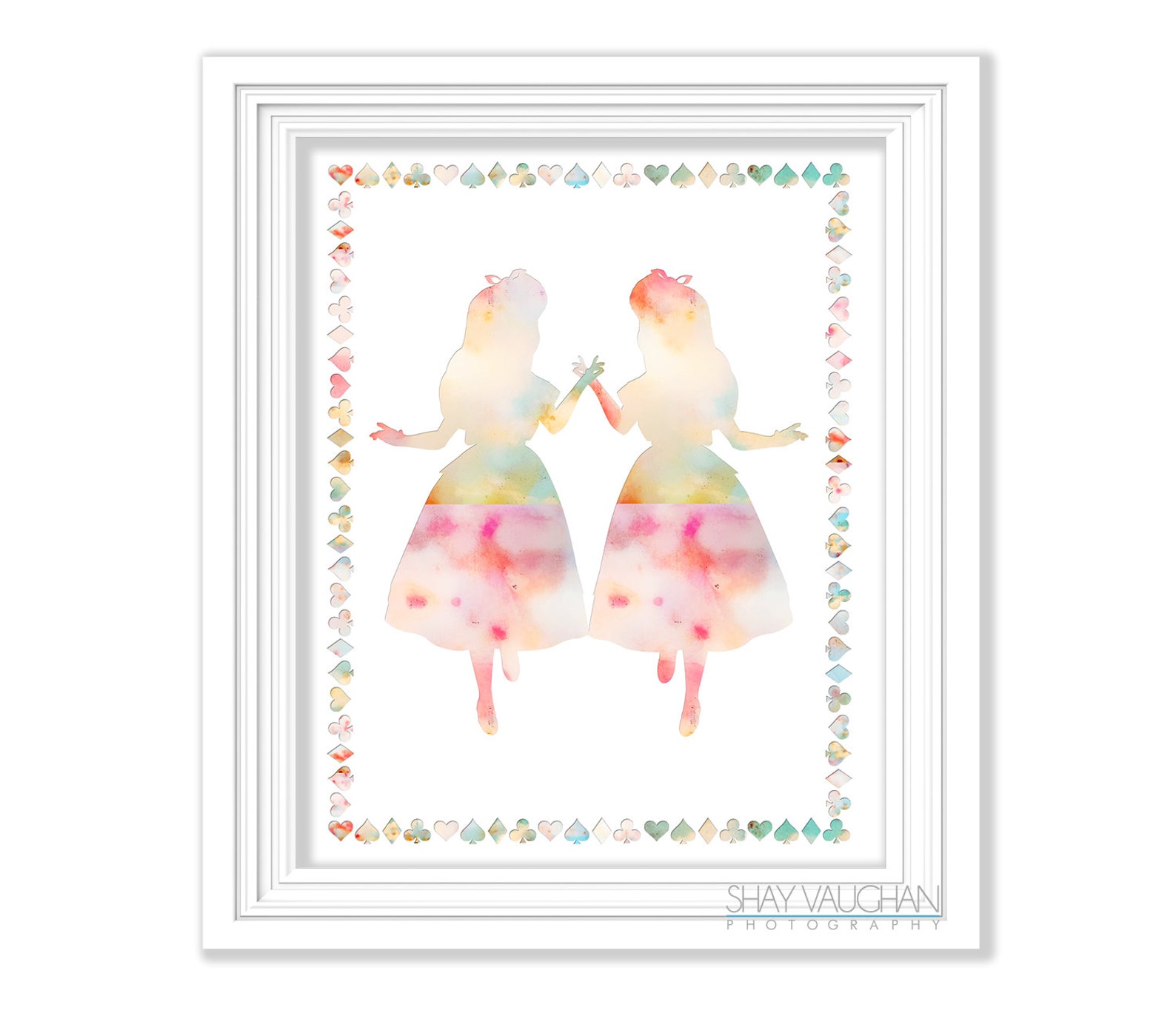 Alice In Wonderland Art Print Pastels Nursery Decor Home Decor | Etsy