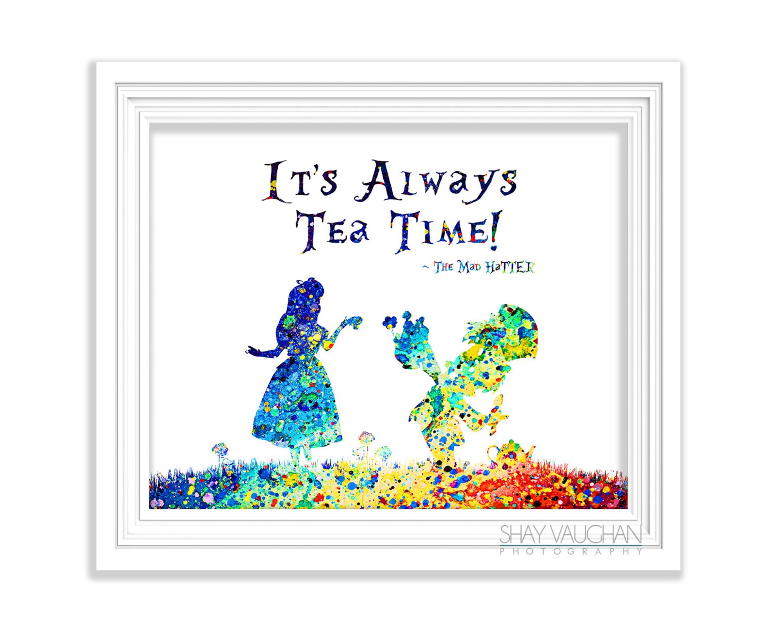 Alice in Wonderland Watercolor Art 3 Print Set Alice in Wonderland ...