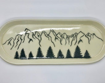 Mountain Tray Decor - Etsy