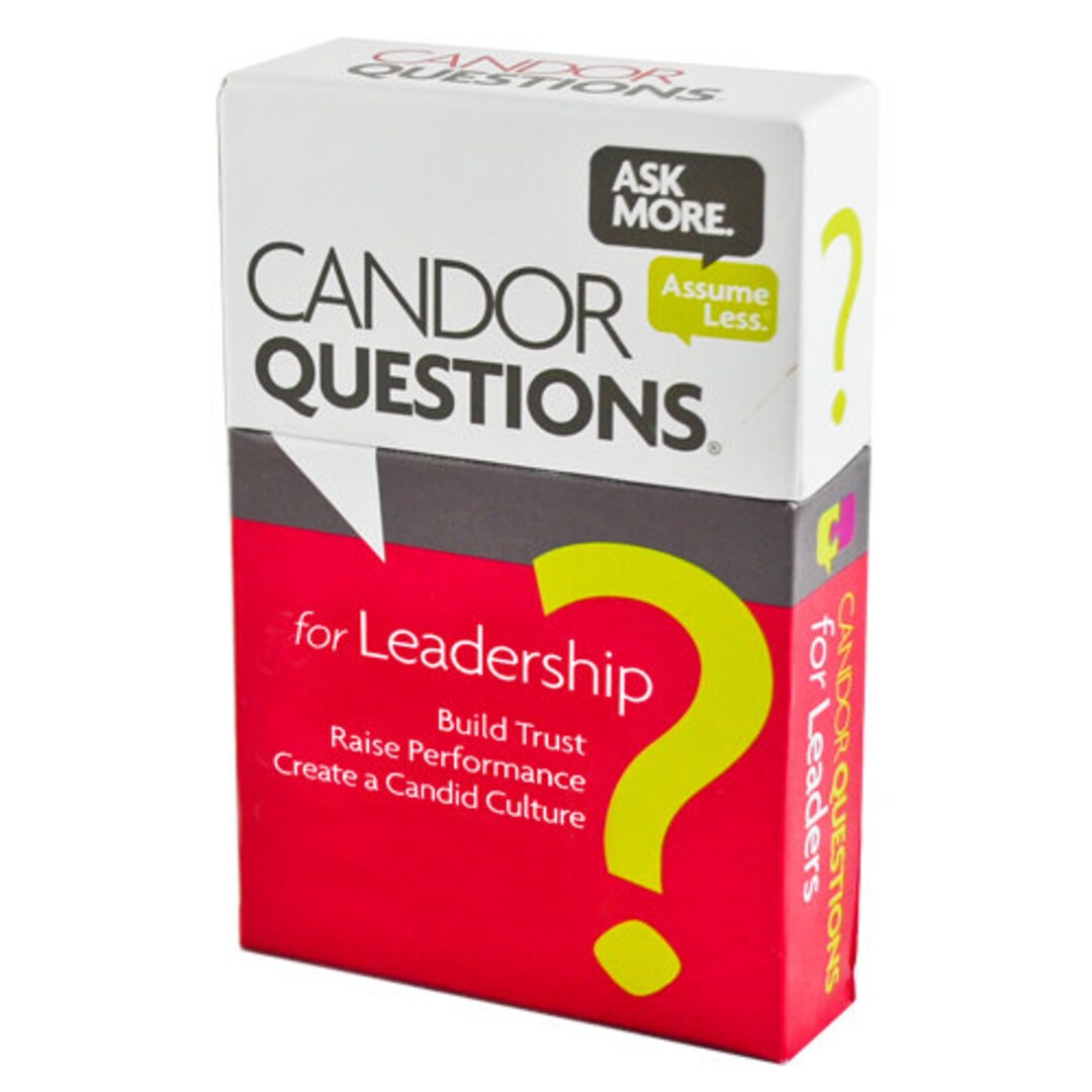 Candor Questions® for Leadership - Etsy