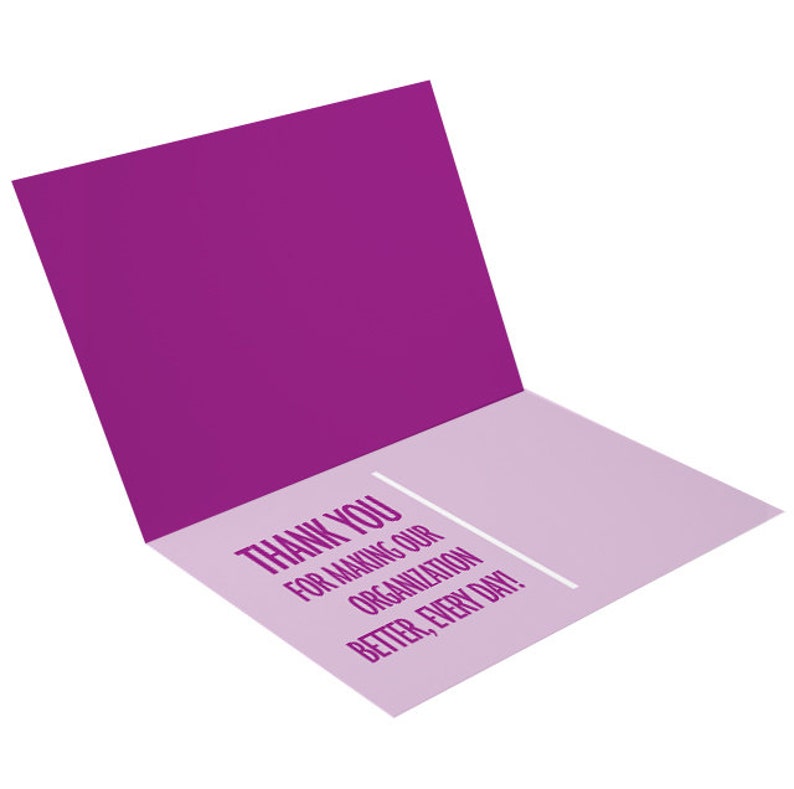 Thank You for Making Our Organization Better, Every Day! - 10-pack ...