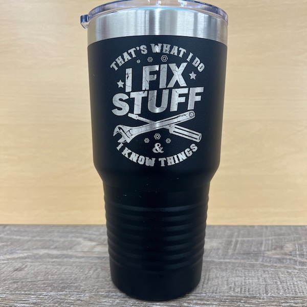 I Fix Stuff and I Know Things - Etsy