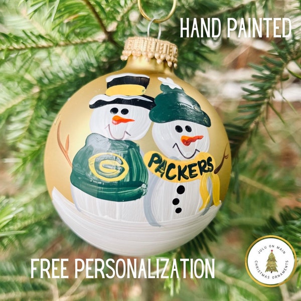 Green Bay Packers Ornament - Etsy