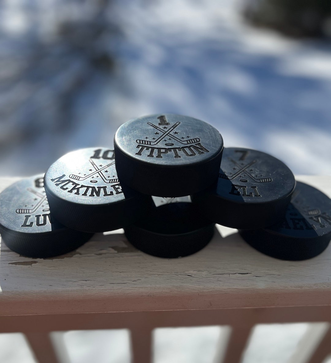 Custom Engraved Hockey Puck - Etsy