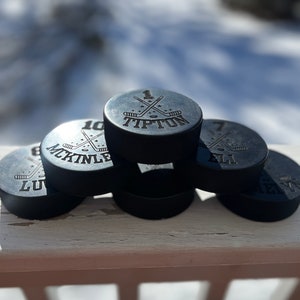 Custom Engraved Hockey Puck - Etsy