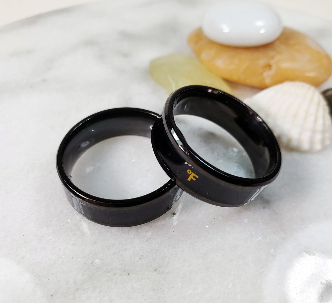 Smart Ring Intelligent Temperature Ring for Women Men - Etsy