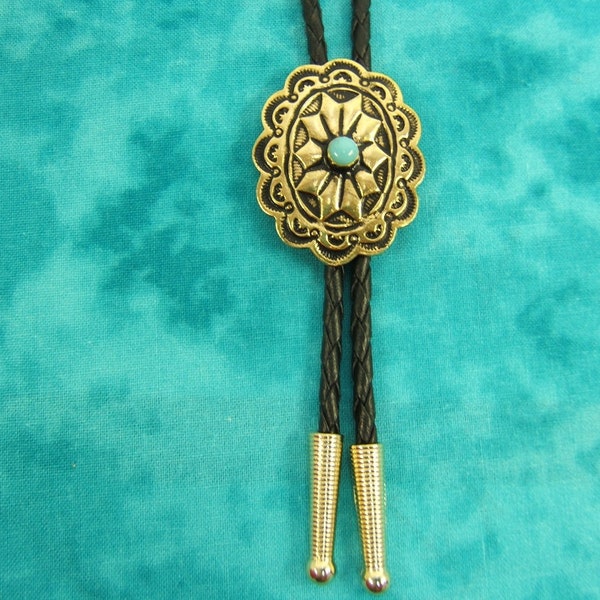 Gold Bolo Tie - Etsy
