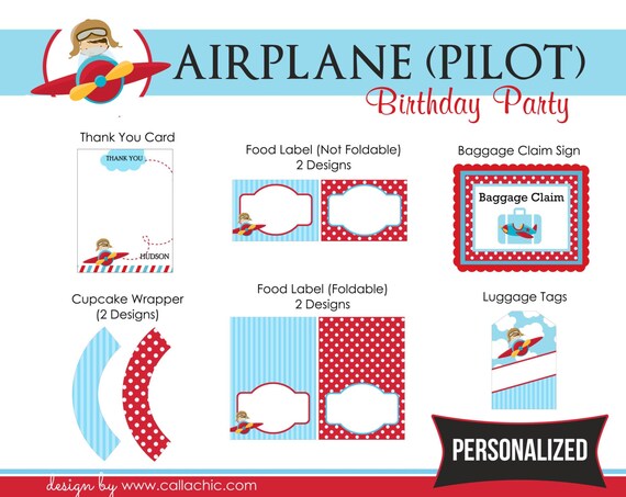 Pilot Birthday Party