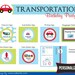 Transportation Birthday Party Package DIY Printable for Boy car Plane ...