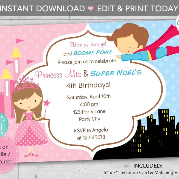 Superhero Princess - Etsy