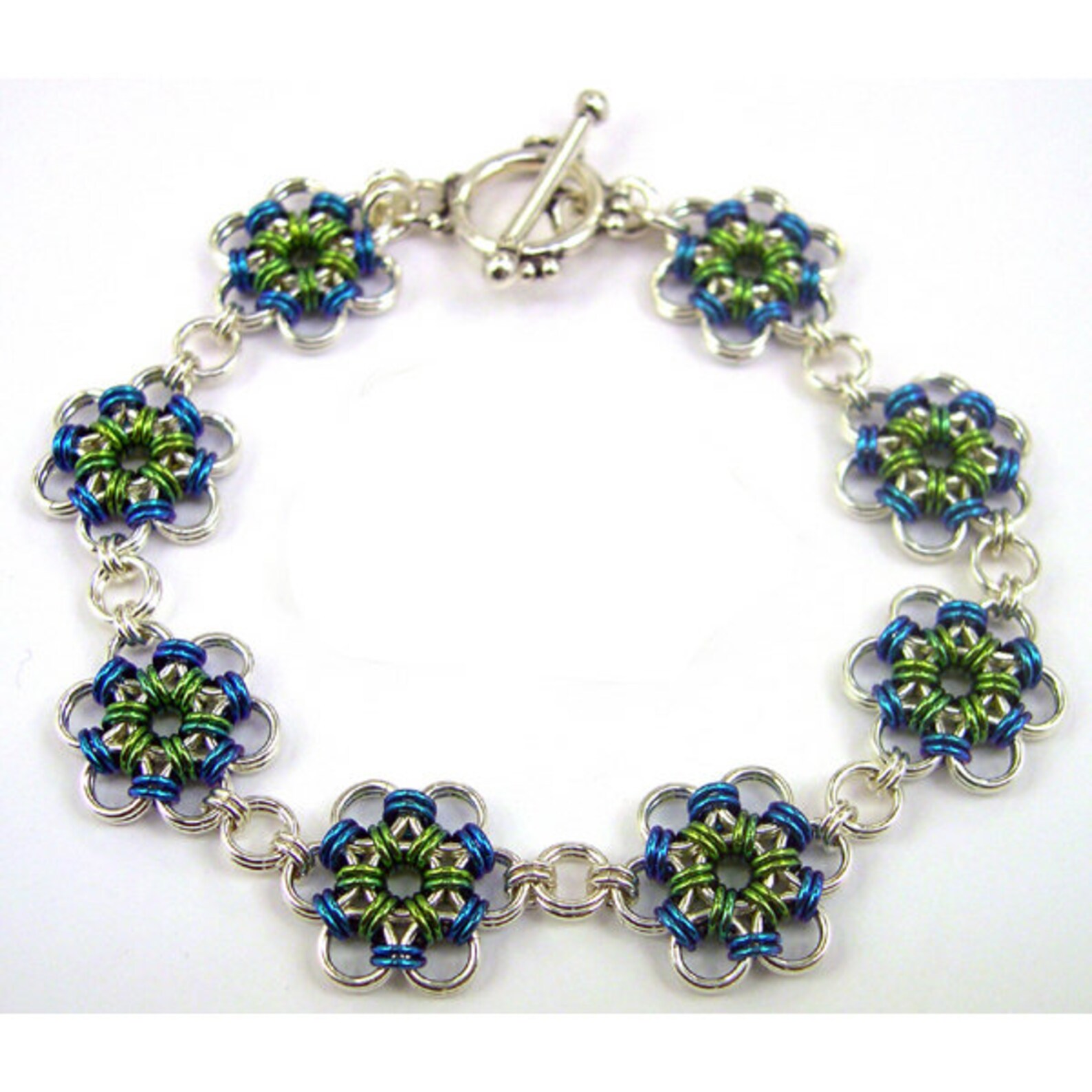 Tutorial: Japanese Flower intermediate Chainmaille Project - Etsy