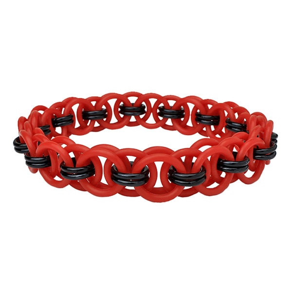Tutorial: Rubber Helm Bangle - (beginner Chainmaille Project) PDF ...