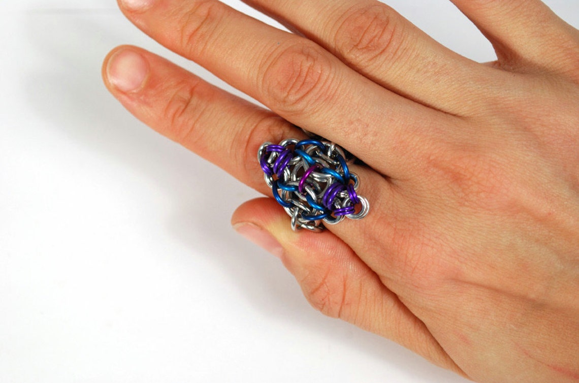 Tutorial: Lancelot Ring (intermediate Chainmaille Project) - PDF ...