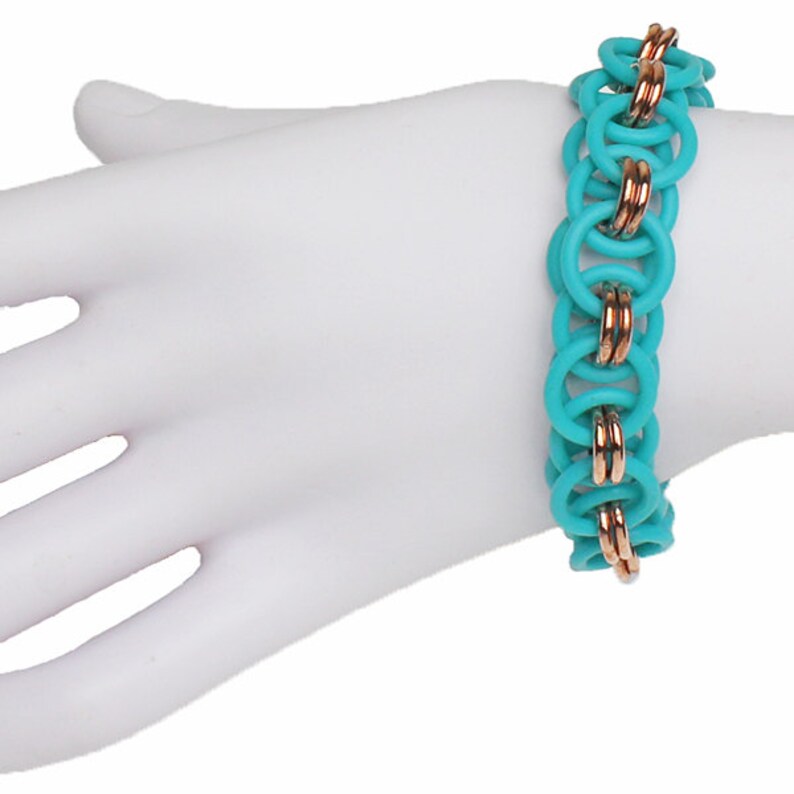 Tutorial: Rubber Helm Bangle - (beginner Chainmaille Project) PDF ...
