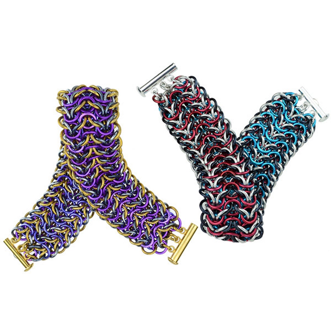 Tutorial: Elfweave Variations advanced Chainmaille Project - Etsy