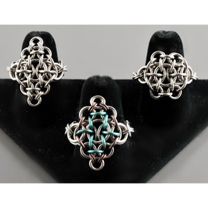 Tutorial: Lancelot Ring (intermediate Chainmaille Project) - PDF ...