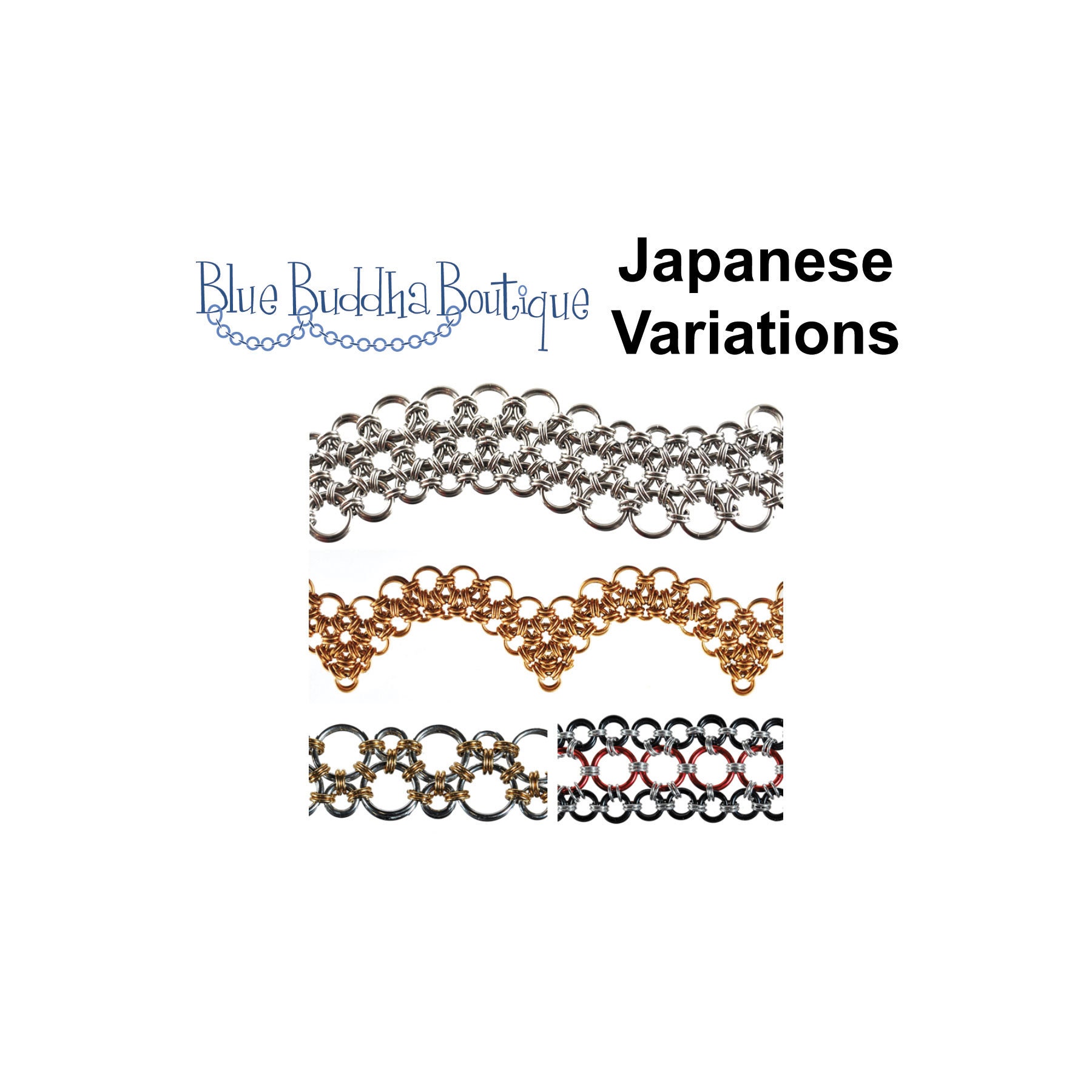 Tutorial: Japanese Variations advanced Chainmaille Project - Etsy