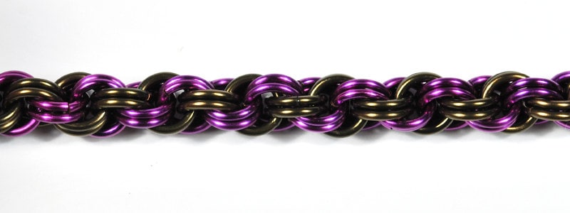 Tutorial: Double Spiral beginner Chainmaille Project PDF - Etsy