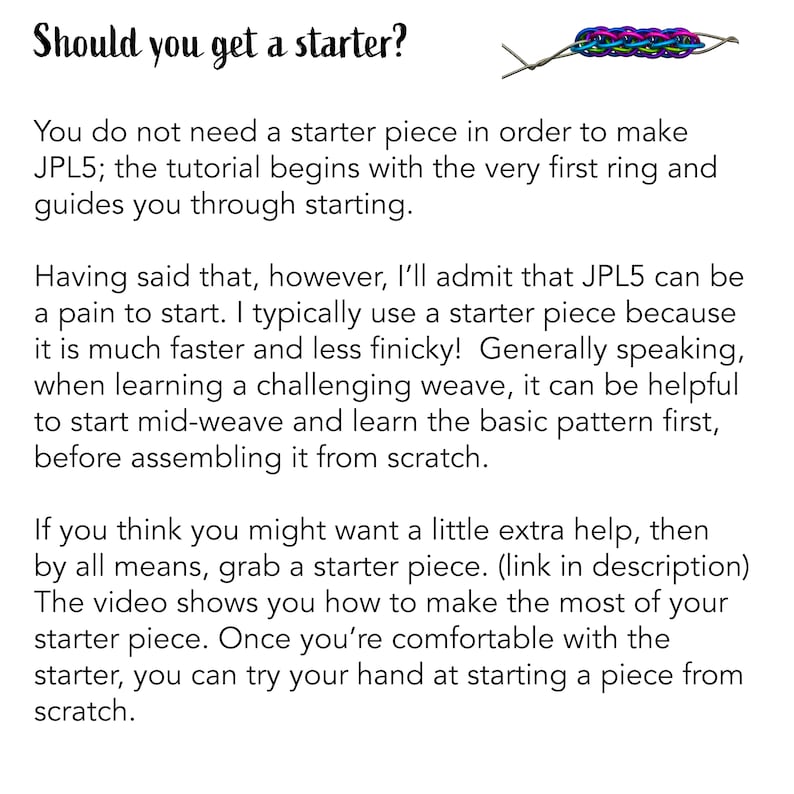 Tutorial: JPL5 (jens Pind 5) - Advanced Chainmaille Project - PDF ...