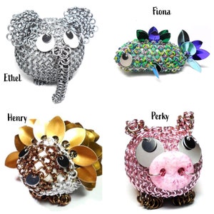 Chainmaille Kit - Penny's Zoo Collection - Hyperlynks - Advanced - DIY ...
