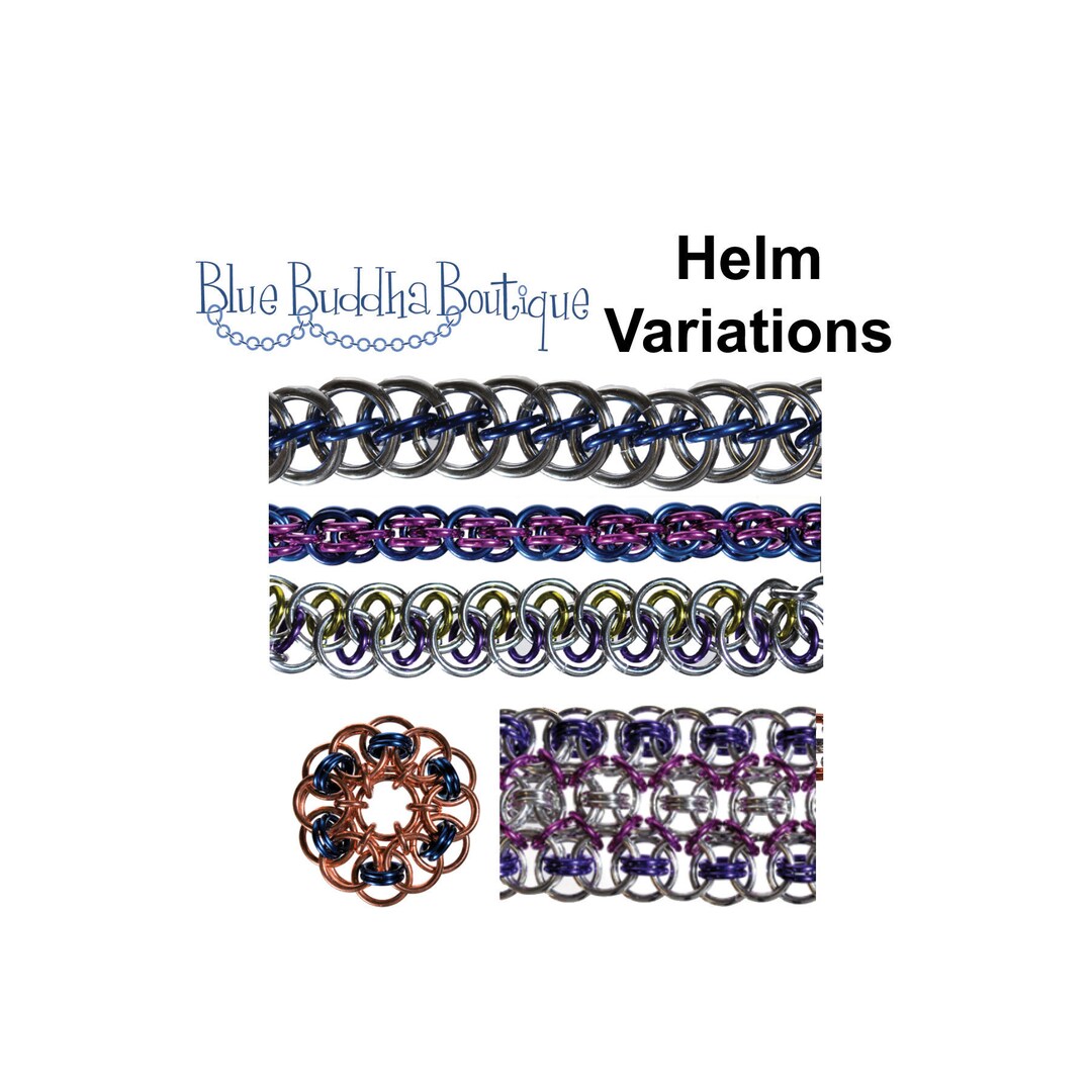 Tutorial: Helm Variations (intermediate Chainmaille Project) - PDF ...