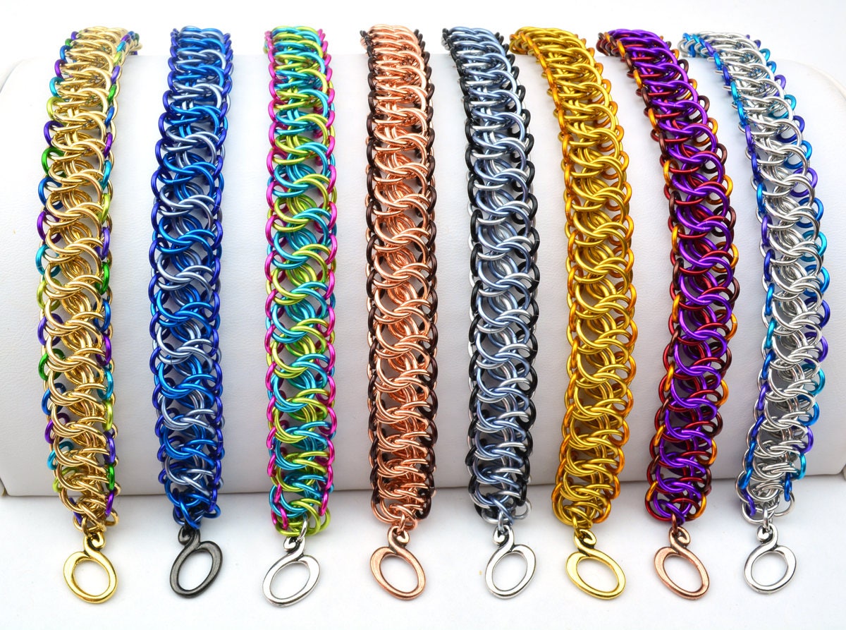 Tutorial: Mngwa Intermediate Chainmaille Project PDF - Etsy