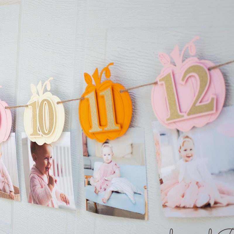 12 Month Banner - Etsy