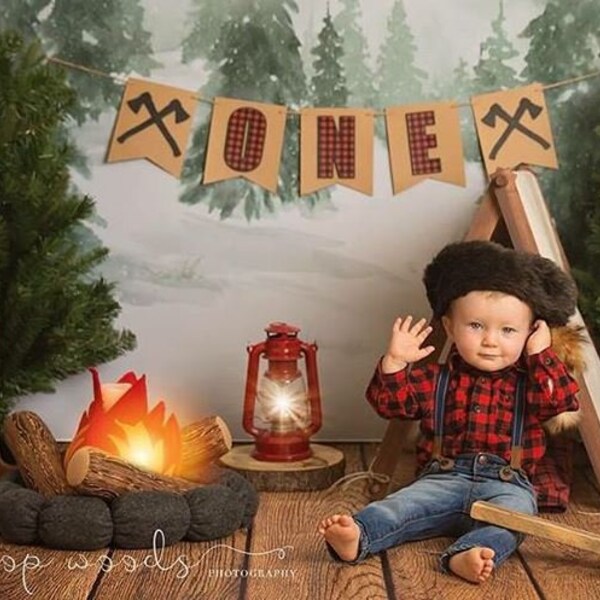 Lumberjack First Birthday - Etsy