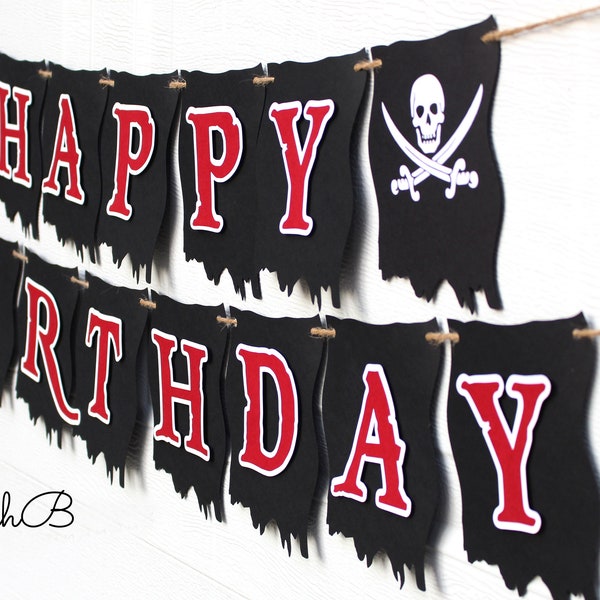 Pirate Banner - Etsy